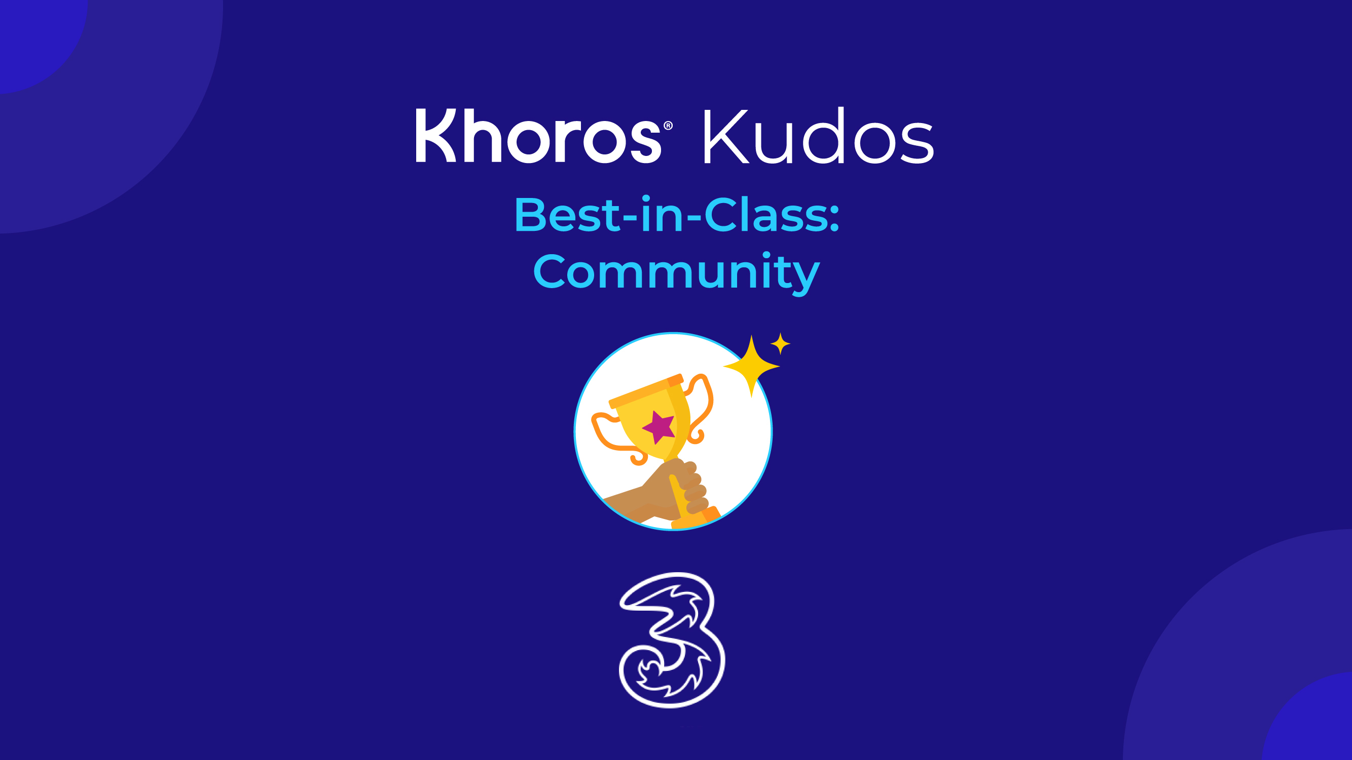 Best-in-Class Community: Three Ireland | Khoros Kudos