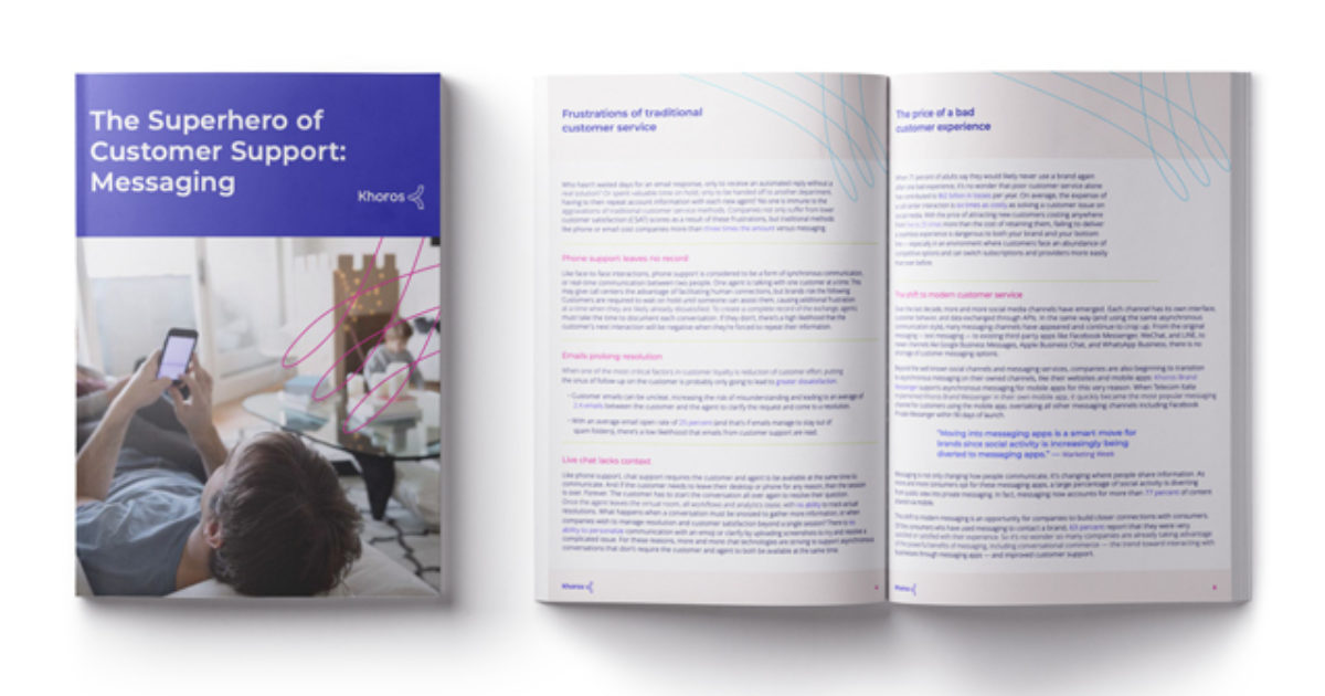 The Superhero of Customer Support: Messaging