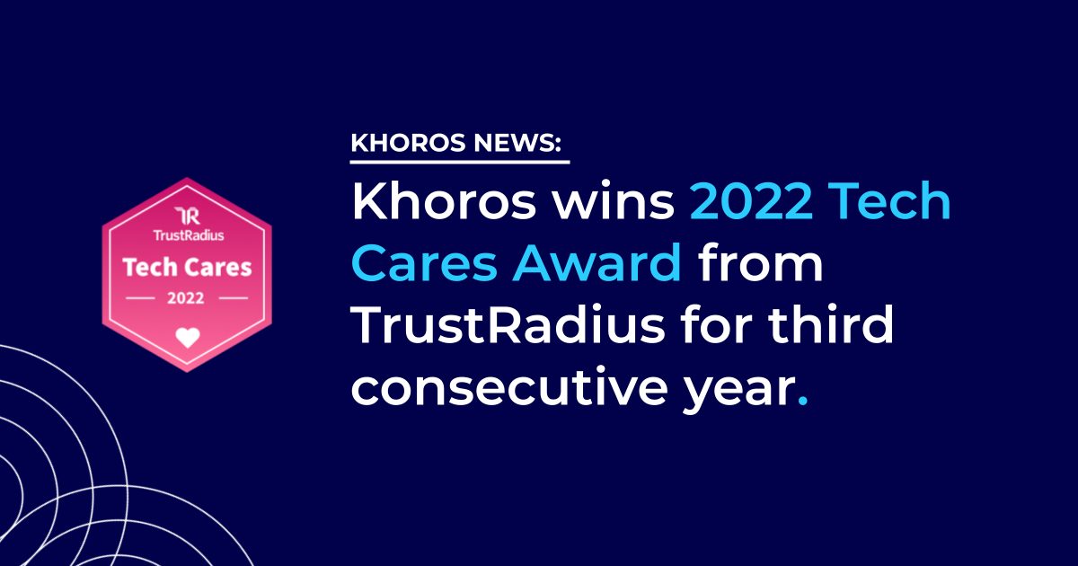 Khoros Wins 2022 Tech Cares Award from TrustRadius for Third ...