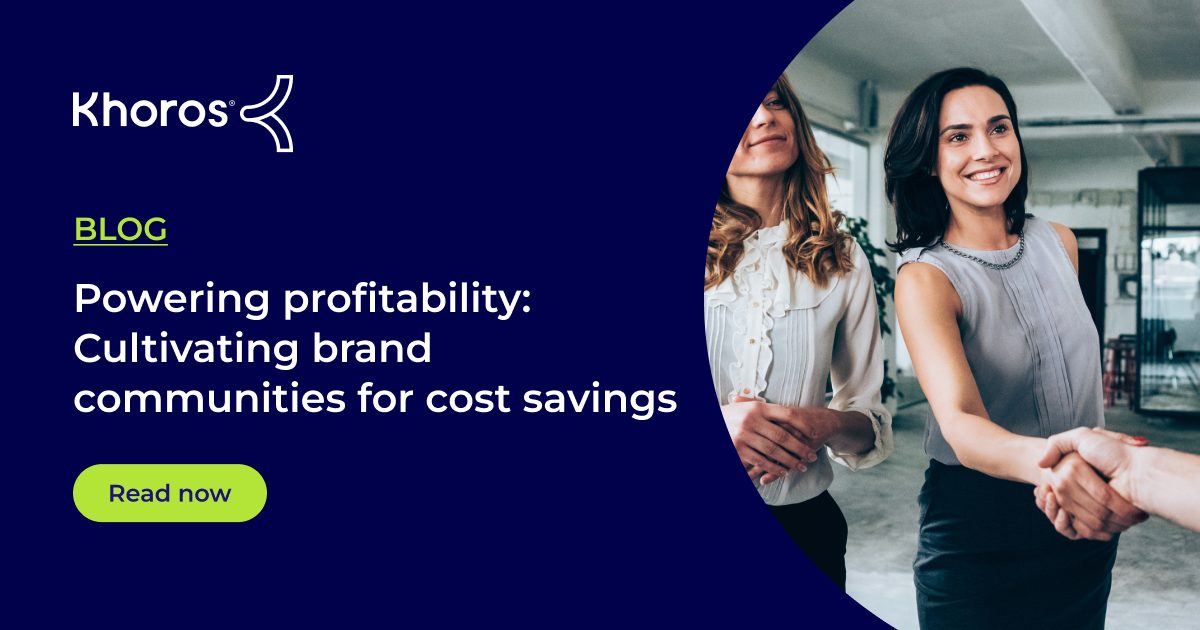 How executives can trim operating costs by cultivating brand-owned communities