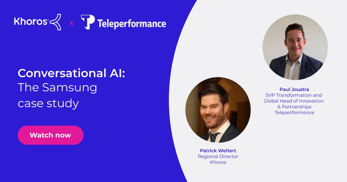 Conversational AI: The Samsung case study