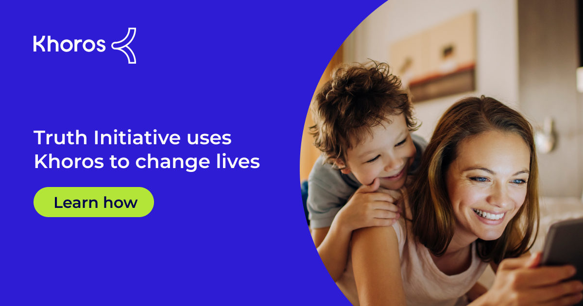 How Truth Initiative's Khoros Community changes lives.