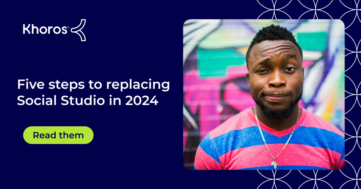 Five steps to replacing Social Studio in 2024 - Don’t forget #2!