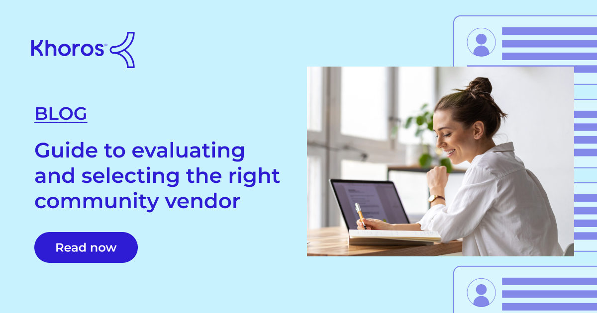 Guide to evaluating community vendors