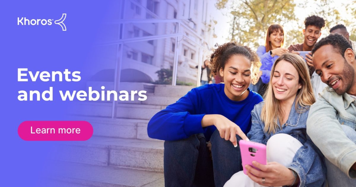 Events, conferences, and webinars | Khoros