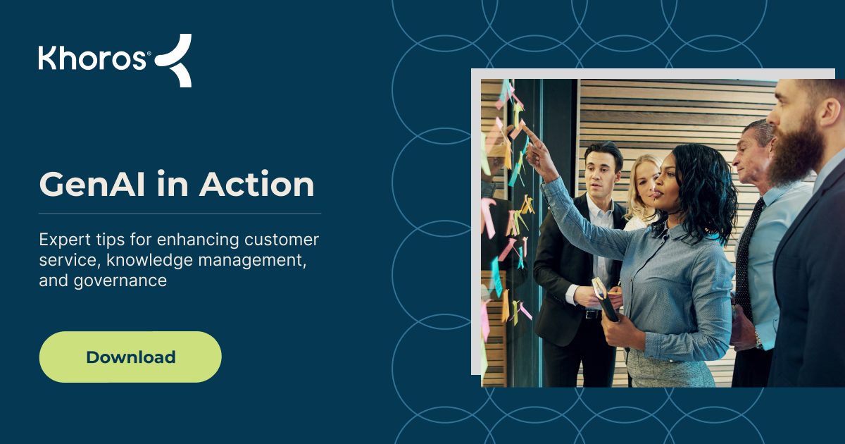 GenAI in Action: Expert tips for enhancing customer service, knowledge ... GenAI in Action: Expert tips for enhancing customer service, knowledge ...