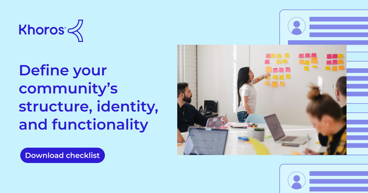 Defining your community structure, look and feel