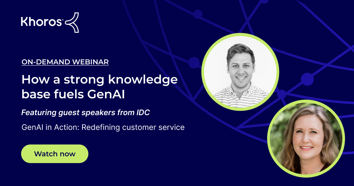 GenAI in Action: How a strong knowledge base fuels GenAI
