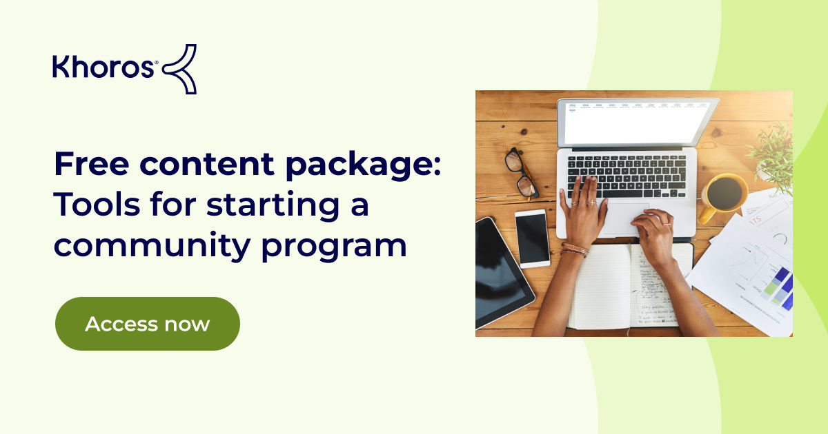 Starting a community program toolkit